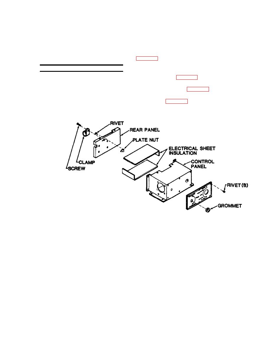 CONTROL PANEL HOUSING TM 9 4120 371 140141